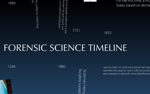 Forensic Timeline by Stacy Hernandez on Prezi