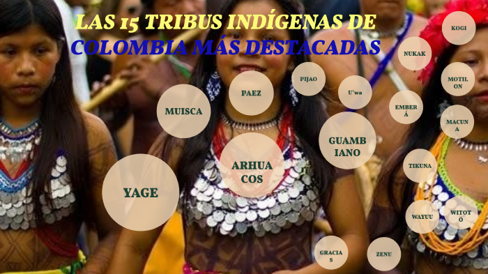 Las 15 Tribus IndÍgenas De Colombia MÁs By Luis Murillo On Prezi