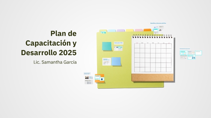 Plan de Capacitación y Desarrollo 2025 by Samantha García on Prezi