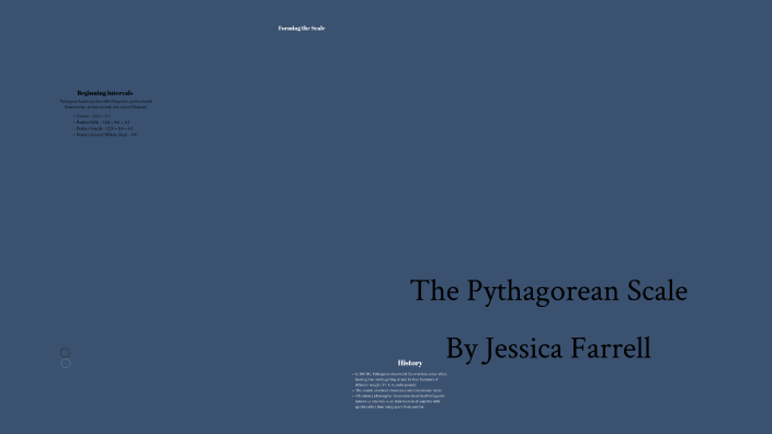 The Pythagorean Scale by Jessica Farrell on Prezi