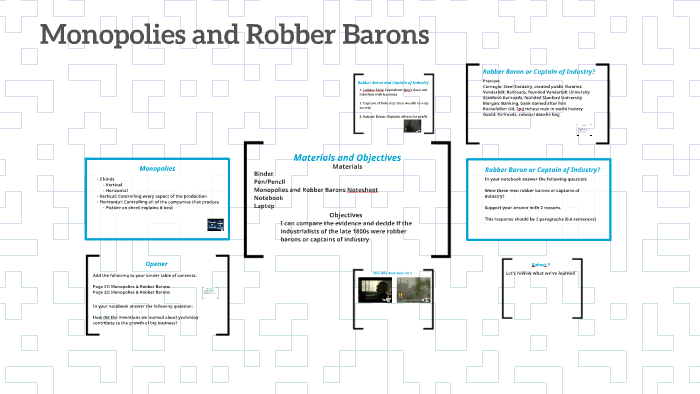 Monopolies and Robber Barons by Matt Baker on Prezi