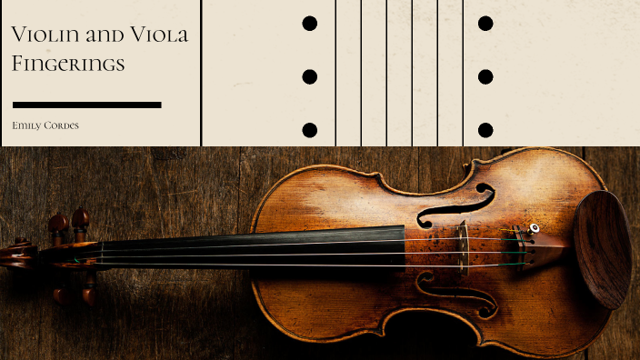 Violin and Viola Fingerings by Emily Cordes on Prezi