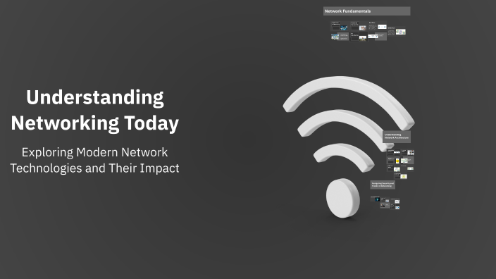Understanding Networking Today by Xander Gallagher on Prezi