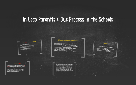 In Loco Parentis & Due Process in the Schools by Beth Rosenberg on Prezi