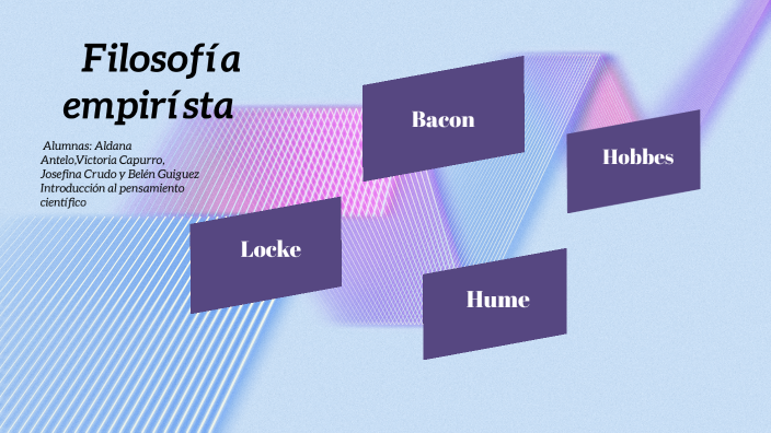 Filosofía empirista by Josefina Crudo on Prezi