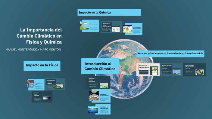 La Importancia del Cambio Climático en Física y Química by Marc Montón ...