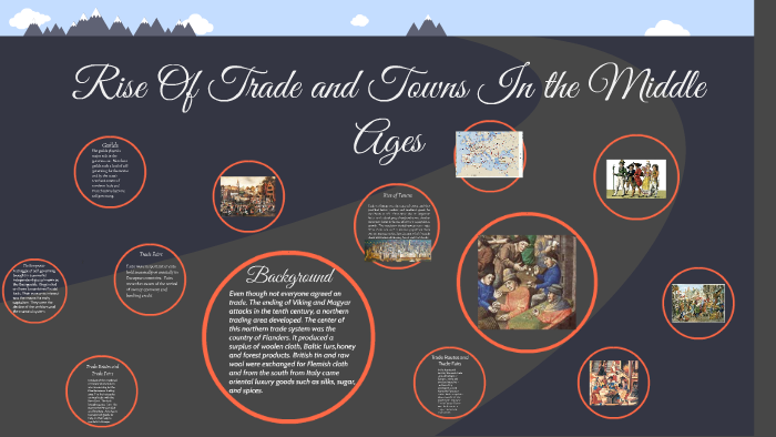 rise of trade and towns in the middle ages by morghan annesi