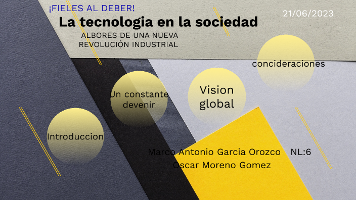 la tecnologia en la sociedad by zzmtony on Prezi