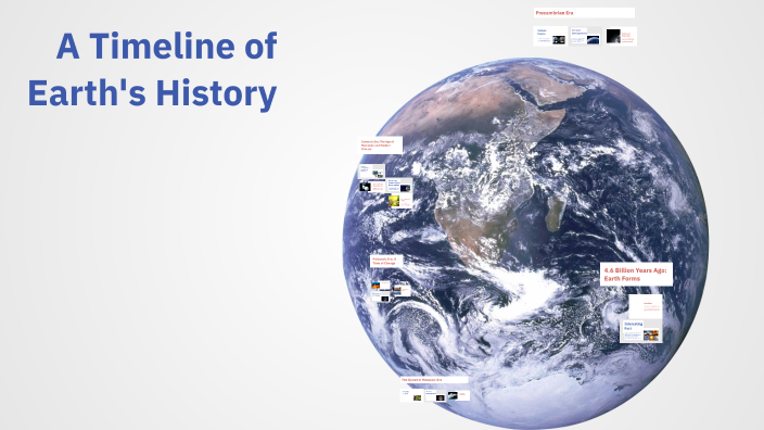 A Timeline of Earth's History by Katie Palsrok on Prezi