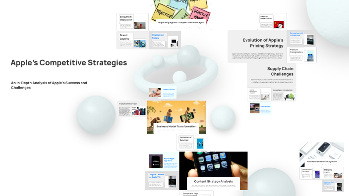 Apple's Competitive Strategies by Andreas Guerin on Prezi