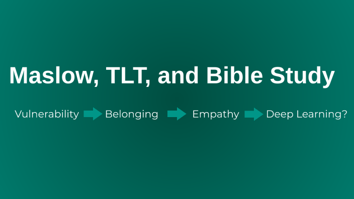 Team Project - Tranformational Learning in a Bible Study by Kevin ...