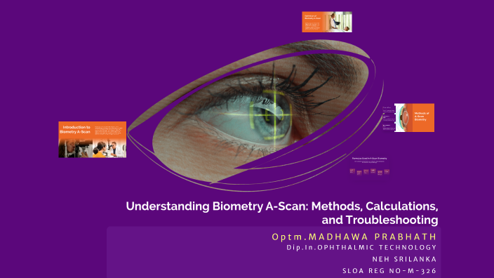 Understanding Biometry A-Scan: Methods, Calculations, and ...
