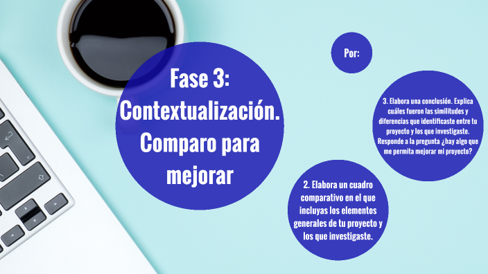 Fase 3: Contextualización. Comparo para mejorar by America Castro on Prezi