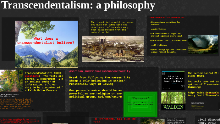Transcendentalism and Henry David Thoreau by Aura Greig on Prezi