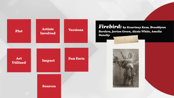Firebird: Major Works Presentation by Amelia Danehy on Prezi