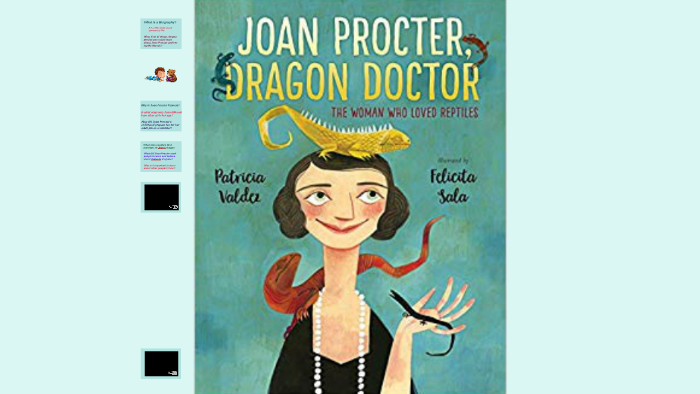 Joan Procter, Dragon Doctor: The Woman Who Loved Reptiles by Karla ...