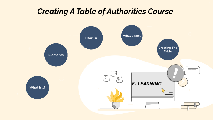 Creating A Table of Authorities by Ashley Williams on Prezi
