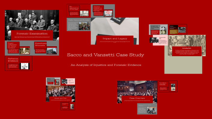 Sacco and Vanzetti Case Study by ANUSREE ANTONY Q URK22FS1055 on Prezi
