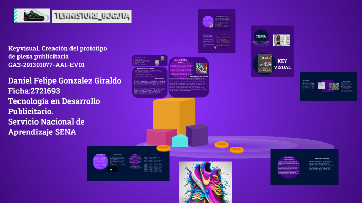 22. Key Visual. Creación del prototipo de pieza publicitaria GA3 ...