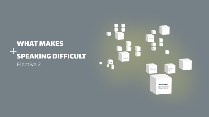 Understanding the Challenges of Speaking by Angel Fortin on Prezi