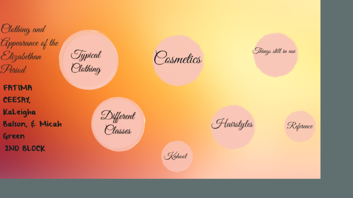 Clothing and Appearance of the Elizabethan Period by Fatima Ceesay on Prezi