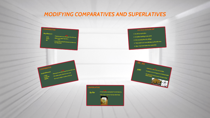 MODIFYING COMPARATIVES AND SUPERLATIVES (I05) by Gregory Alva on Prezi