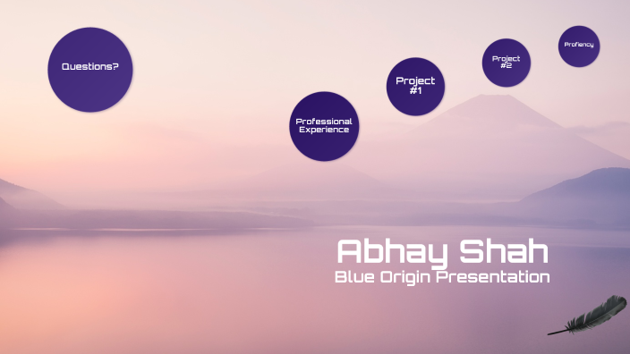 Abhay Shah - Blue Origin Presentation by Abhay Shah on Prezi