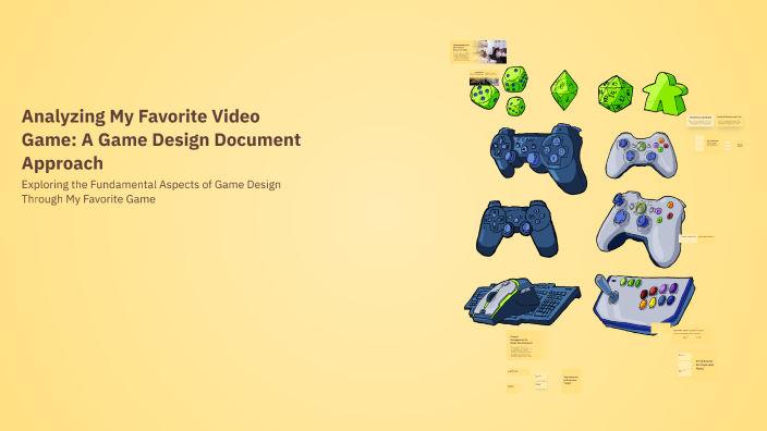 Analyzing My Favorite Video Game: A Game Design Document Approach by Za ...