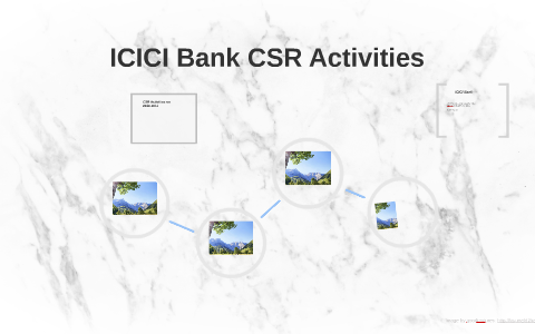 ICICI Bank CSR Activities by Sri Teja R on Prezi