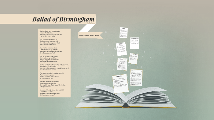 Ballad of Birmingham by Monica Yao on Prezi