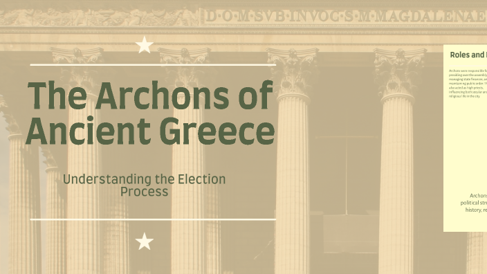 Ancient Greece Archons by Abby Tarter on Prezi
