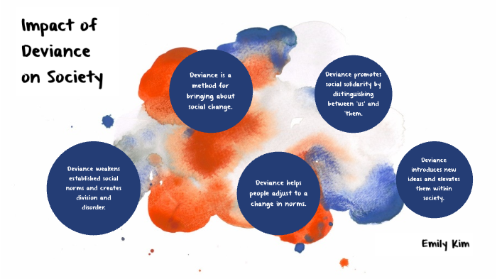 Impact of Deviance on Society by Emily Kim on Prezi