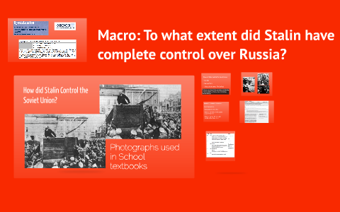 How did Stalin control the Soviet Union? by John Harman on Prezi