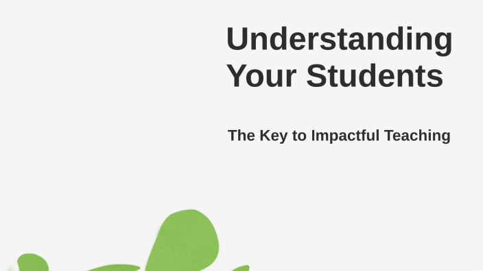 Understanding Your Students by Brooke Newby on Prezi