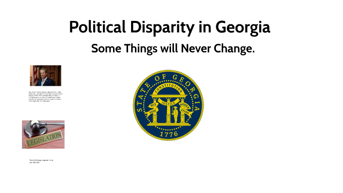Political Disparity in Georgia. by Steven Reed on Prezi