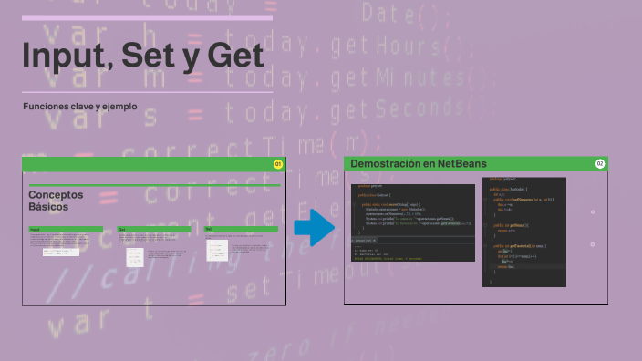 Introducción a Imput, Set y Get en NetBeans by Luzbel Saam on Prezi