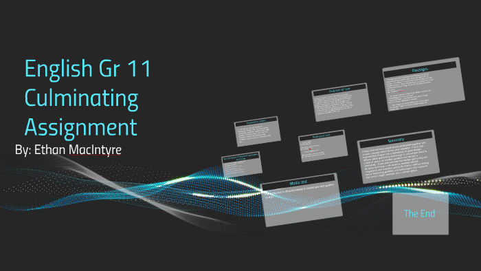English Culminating Assignment by Ethan MacIntyre on Prezi
