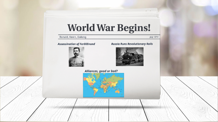 WW1 Newspaper Article by ronald lim on Prezi