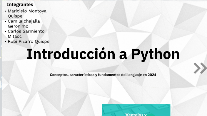 Introducción a Python by Carlos_vea on Prezi