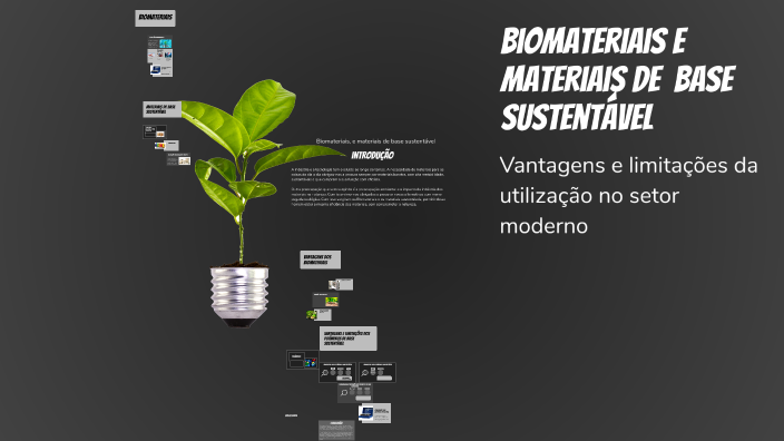 Biomateriais e Materiais Sustentáveis by Dinis Mateus on Prezi