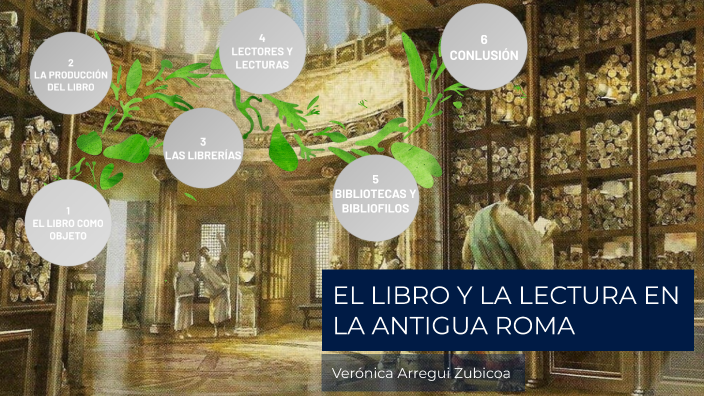 El libro y la lectura en la antigua Roma by Verónica Arregui Zubicoa on ...