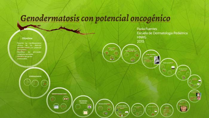 Genodermatosis con potencial oncogénico by on Prezi
