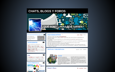 CHATS, BLOGS Y FOROS by Laurel Love on Prezi