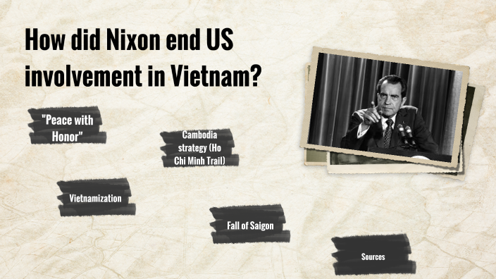 How did Nixon end US involvement in Vietnam? by Megan Marchbanks on Prezi