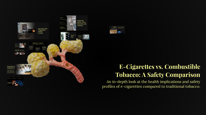 E-Cigarettes vs. Combustible Tobacco: A Safety Comparison by kih mills ...