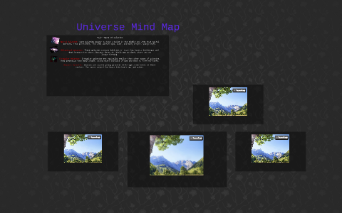 Universe Mind Map by ariana carter on Prezi