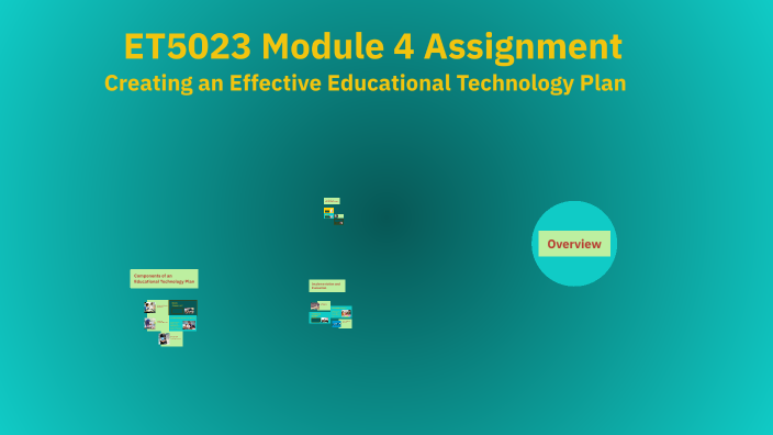 ET5023 Module 4 Assignment by Justin Loos on Prezi