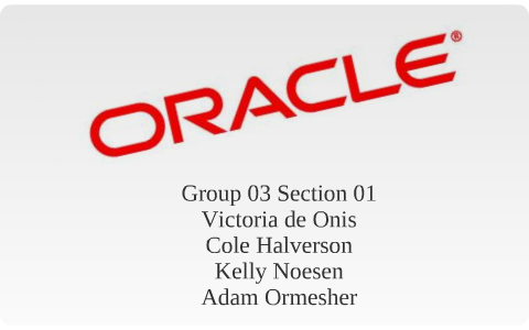 Oracle SWOT by Cole Halverson on Prezi