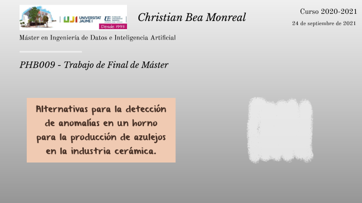 Presentación TFM by Christian Bea Monreal on Prezi