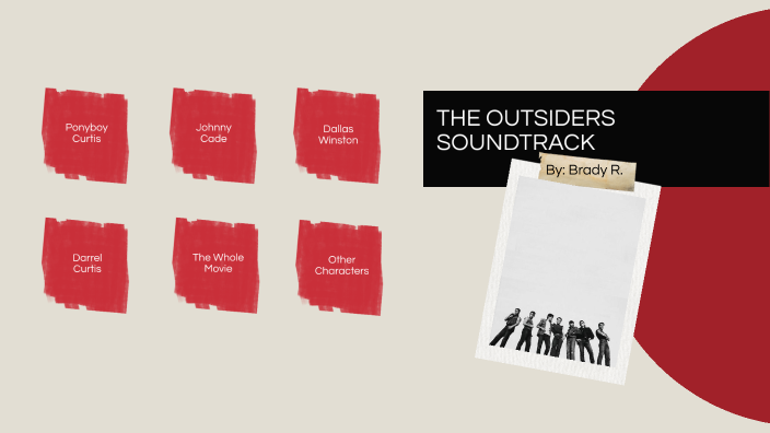 The Outsiders Soundtrack by brady rhodes on Prezi